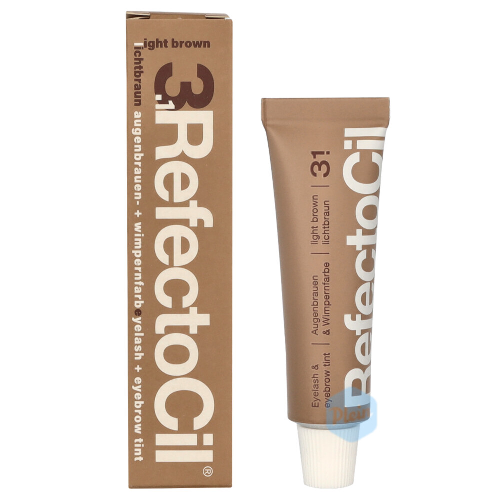 Refectocil Eyelash & Eyebrow Colour 3.1 Light Brown 15 ml | Plein.nl