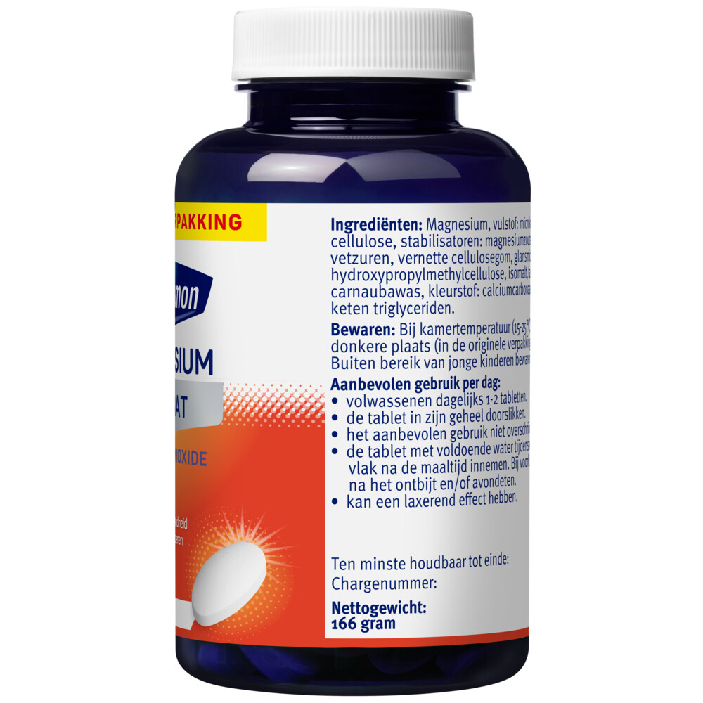 Davitamon Magnesium Citraat + Magnesiumoxide 120 tabletten | Plein.nl
