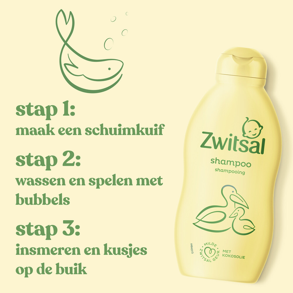 Zwitsal Shampoo 200 ml | Plein.nl