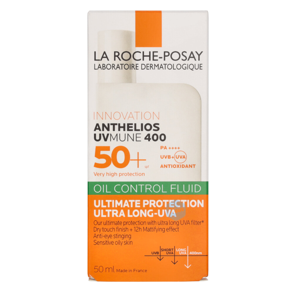 La Roche Posay Anthelios Invisible Fluide Oil Control SPF50 50 ml ...