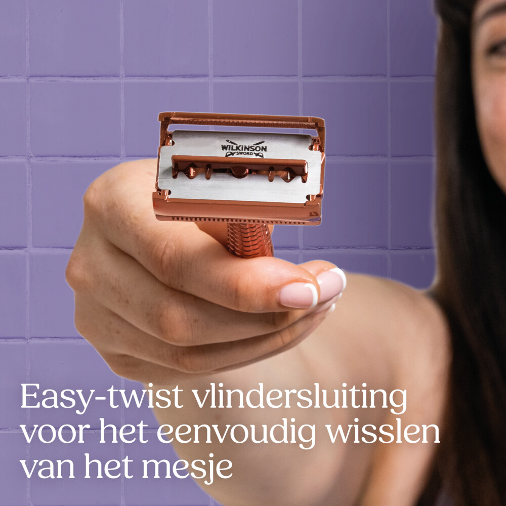 Wilkinson Intuition Rose Gold Navulmesjes 15 stuks | Plein.nl