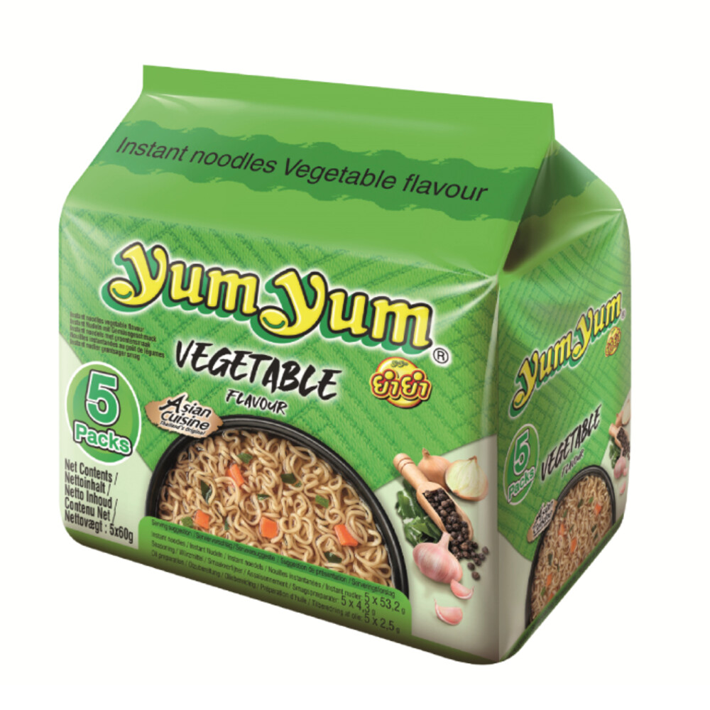 Yum Yum Bami Soep Groenten 5 x 60 gr | Plein.nl