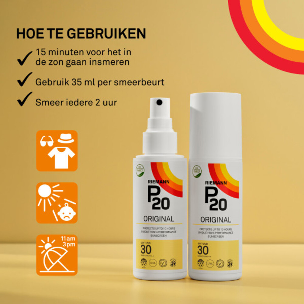 P20 Original SPF 30 Spray 85 ml | Plein.nl