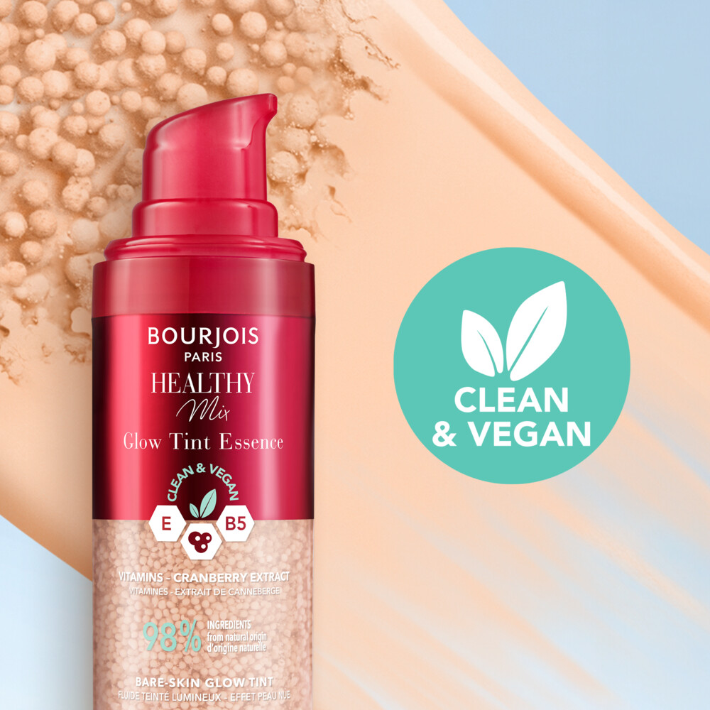 Bourjois Healthy Mix Glow Tint Essence Foundation 03 Light Medium 30 ml ...