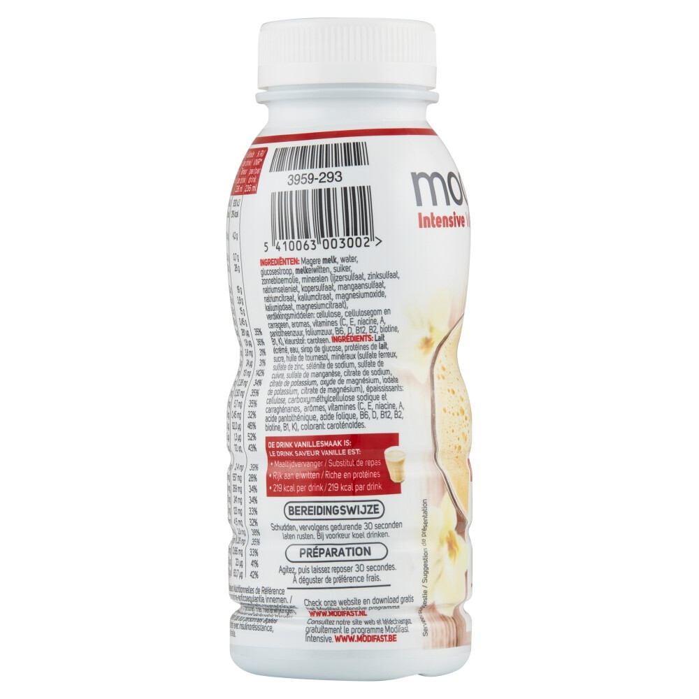 Modifast Intensive Drink Vanille 236 ml | Plein.nl