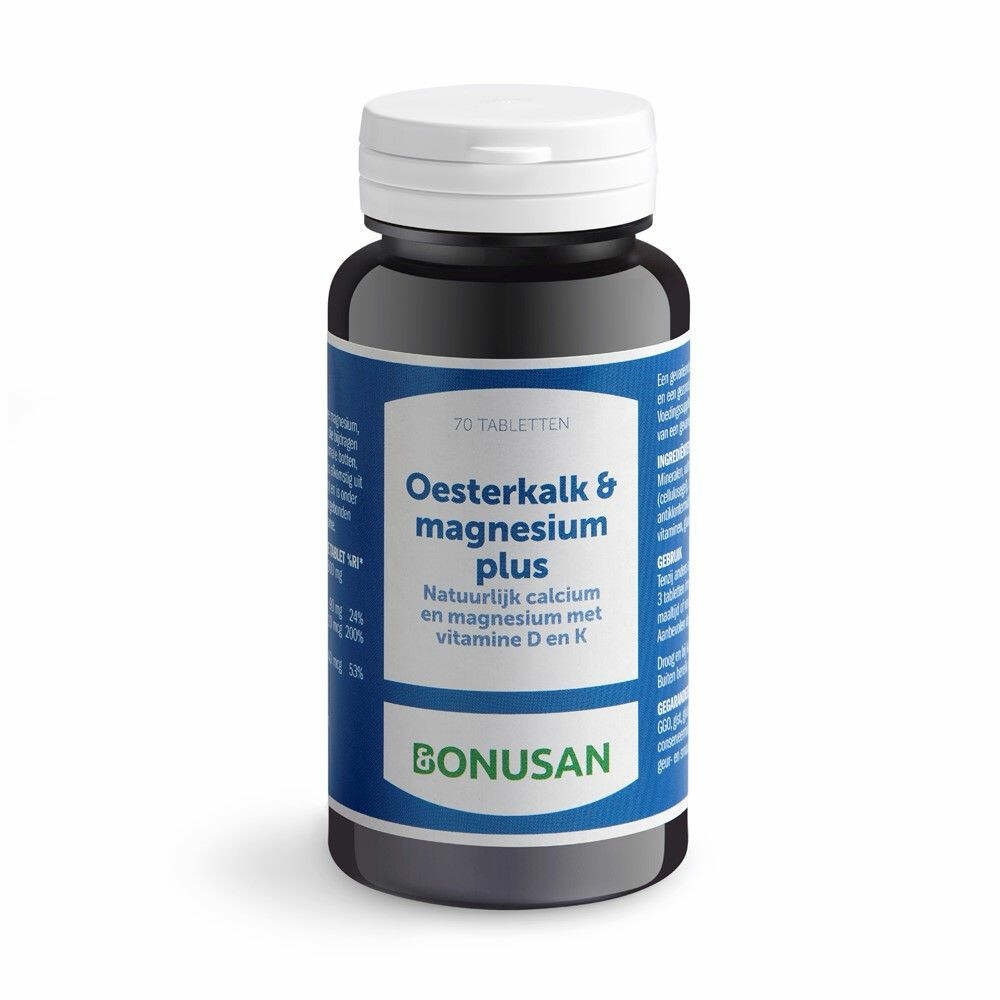 Bonusan Oesterkalk en Magnesium Plus 70 tabletten | Plein.nl