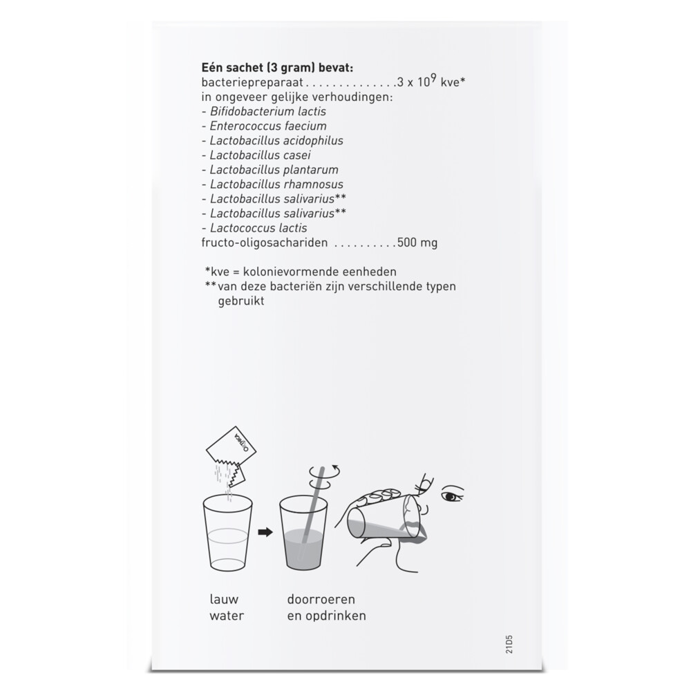 Orthica Orthiflor Plus Probiotica 30 sachets | Plein.nl