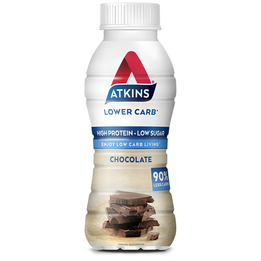 Atkins Shake Ready To Drink Chocolate 330 ml | Plein.nl