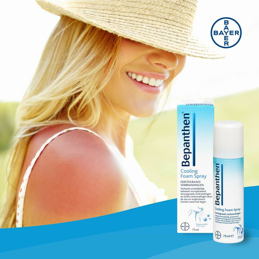 Bepanthen Cooling Foam Spray 75 ml | Plein.nl