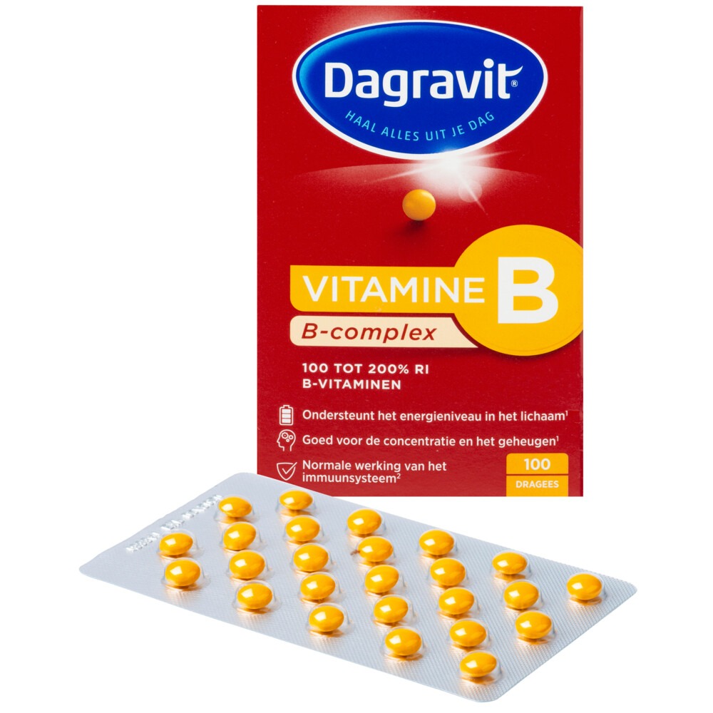 Dagravit Vitamine B-Complex 100 stuks | Plein.nl