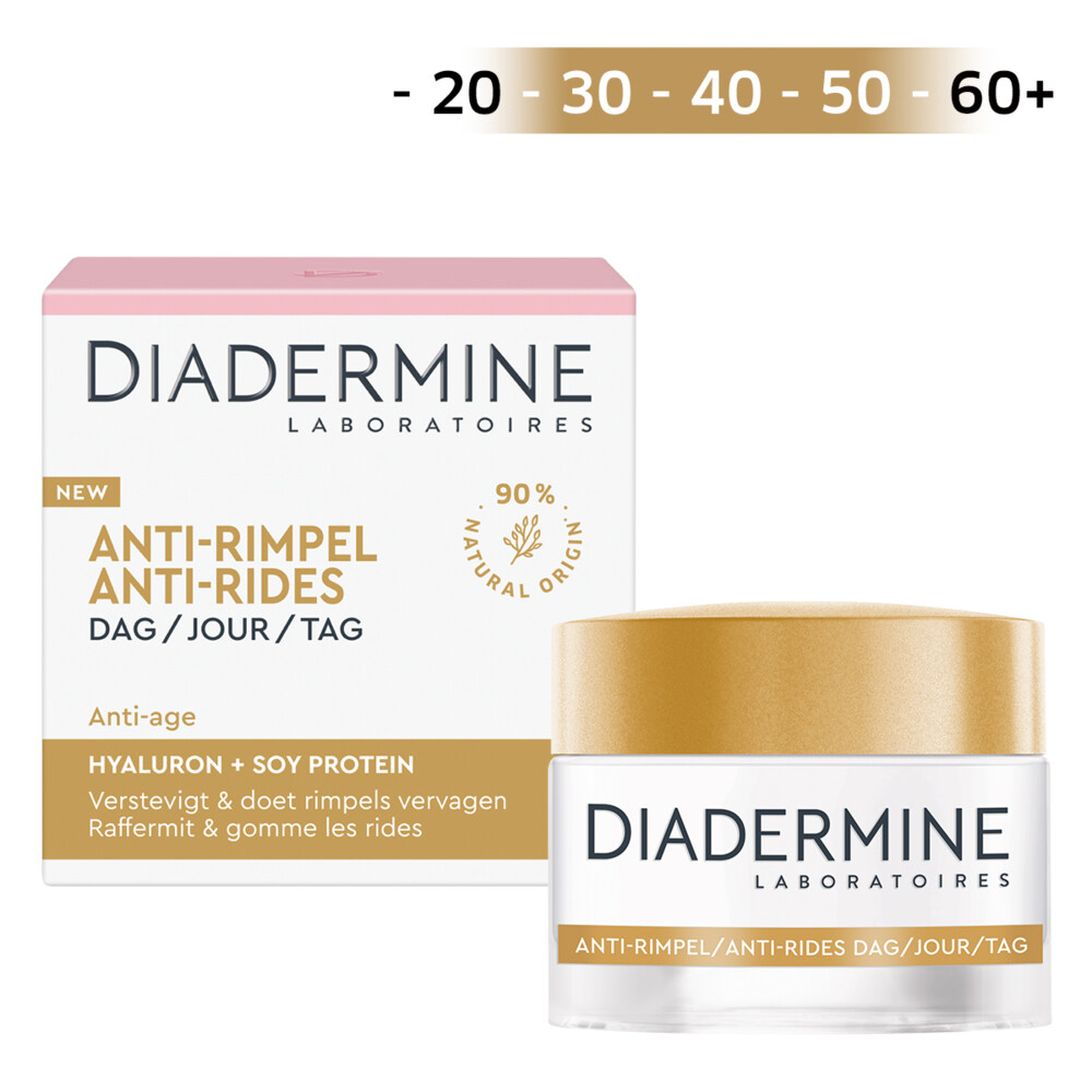 Diadermine Dagcrème Anti-Rimpel 50 ml | Plein.nl