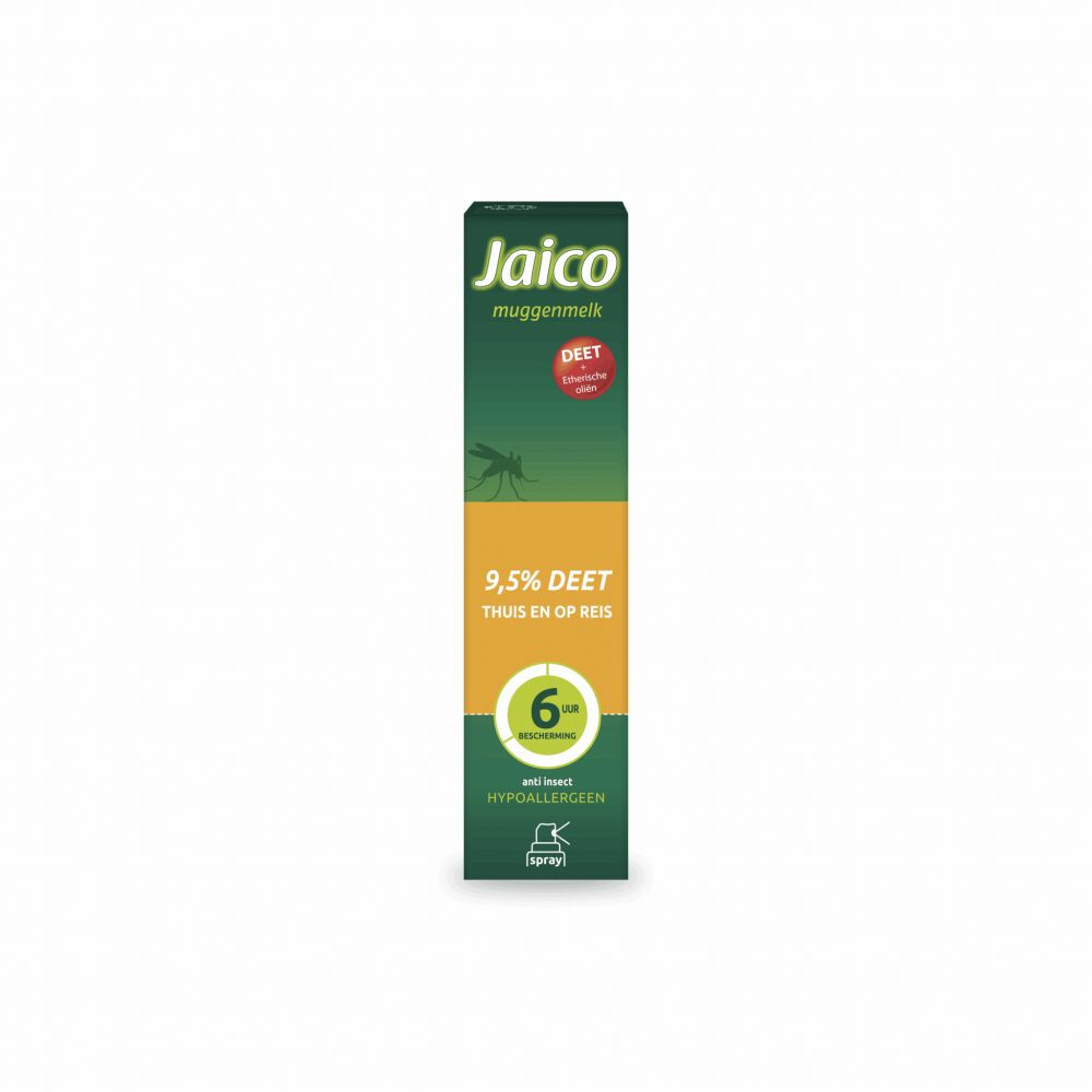 Jaico Muggenmelk Spray 9,5% Deet 100 ml | Plein.nl