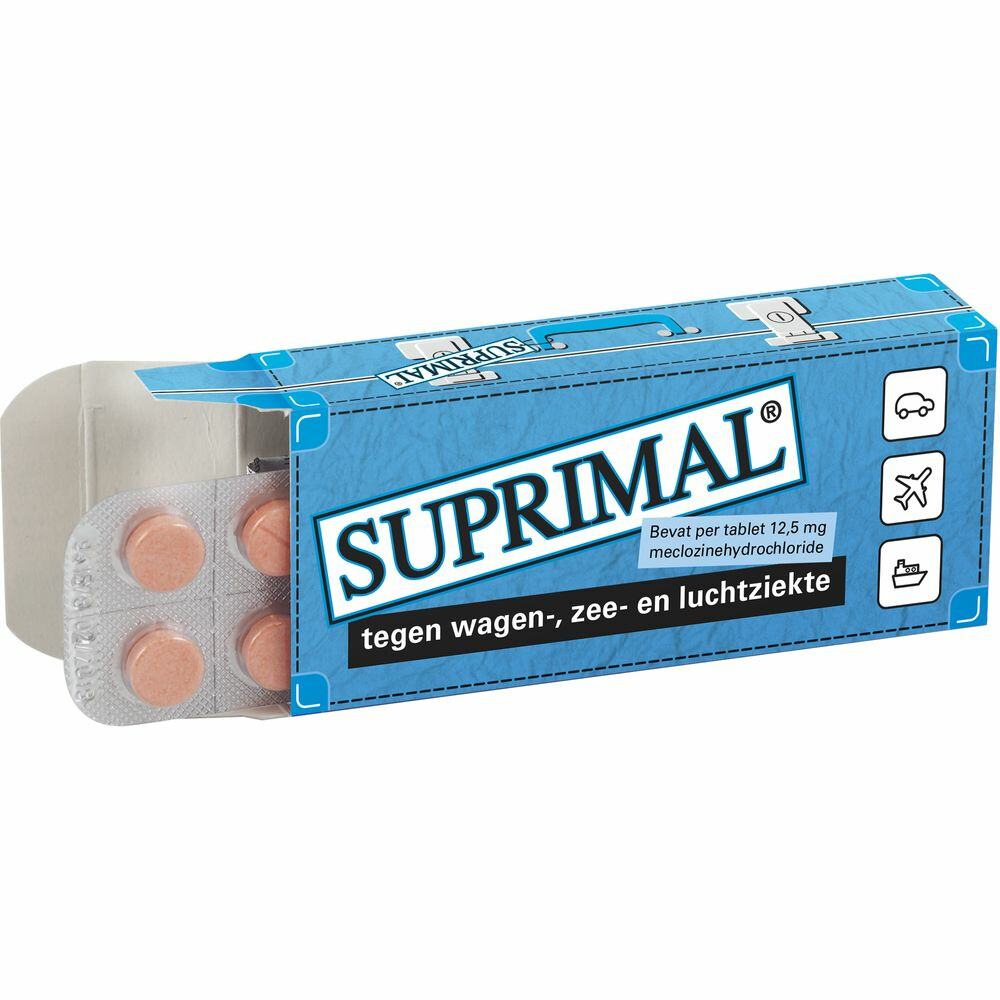 Suprimal Reistabletten 10 tabletten | Plein.nl