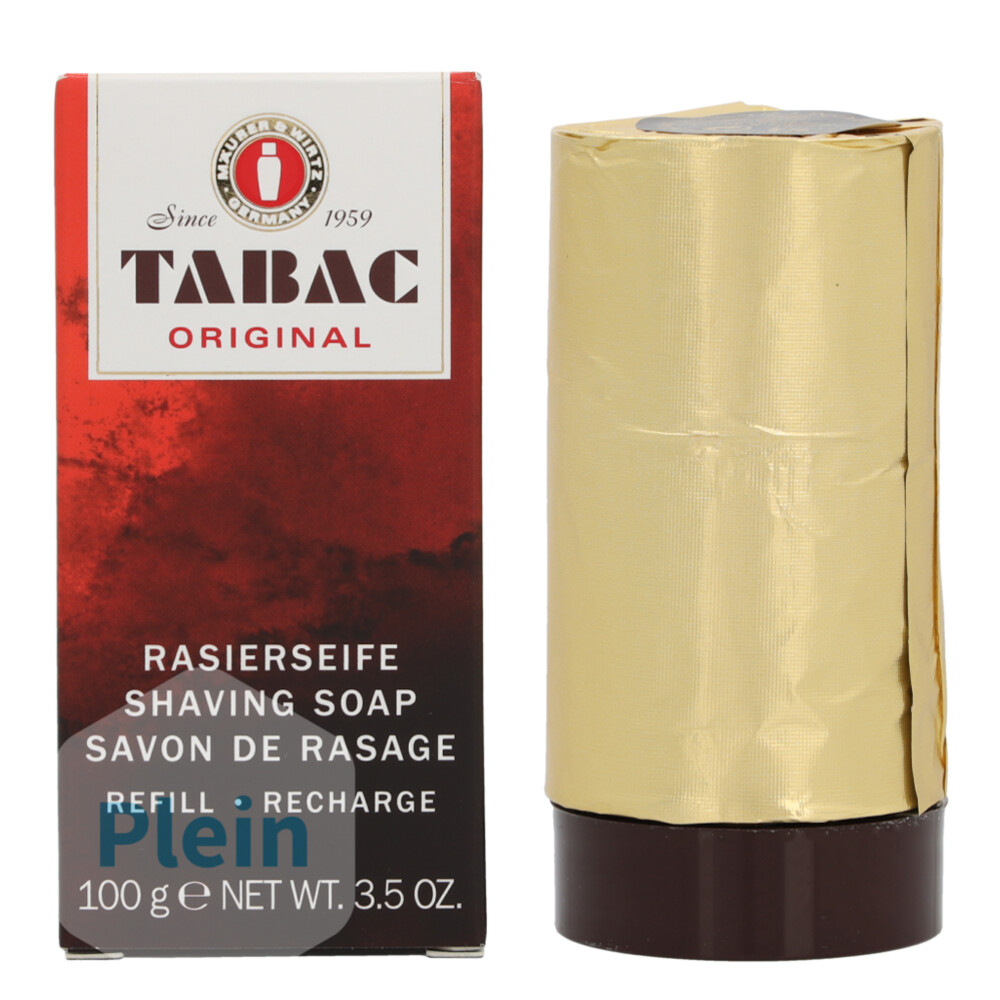 Tabac Original Scheerzeep Stick Navulling 100 gr | Plein.nl