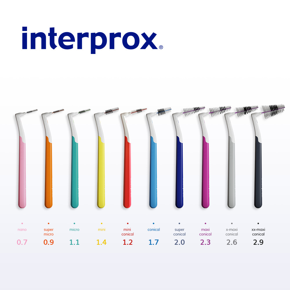 Interprox Ragers Plus Mini Conical Rood PHD 1.2 6 stuks | Plein.nl