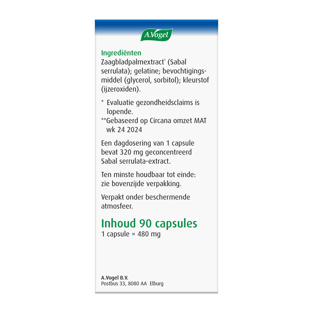 A.Vogel Prostaforce Prostaat 90 capsules | Plein.nl