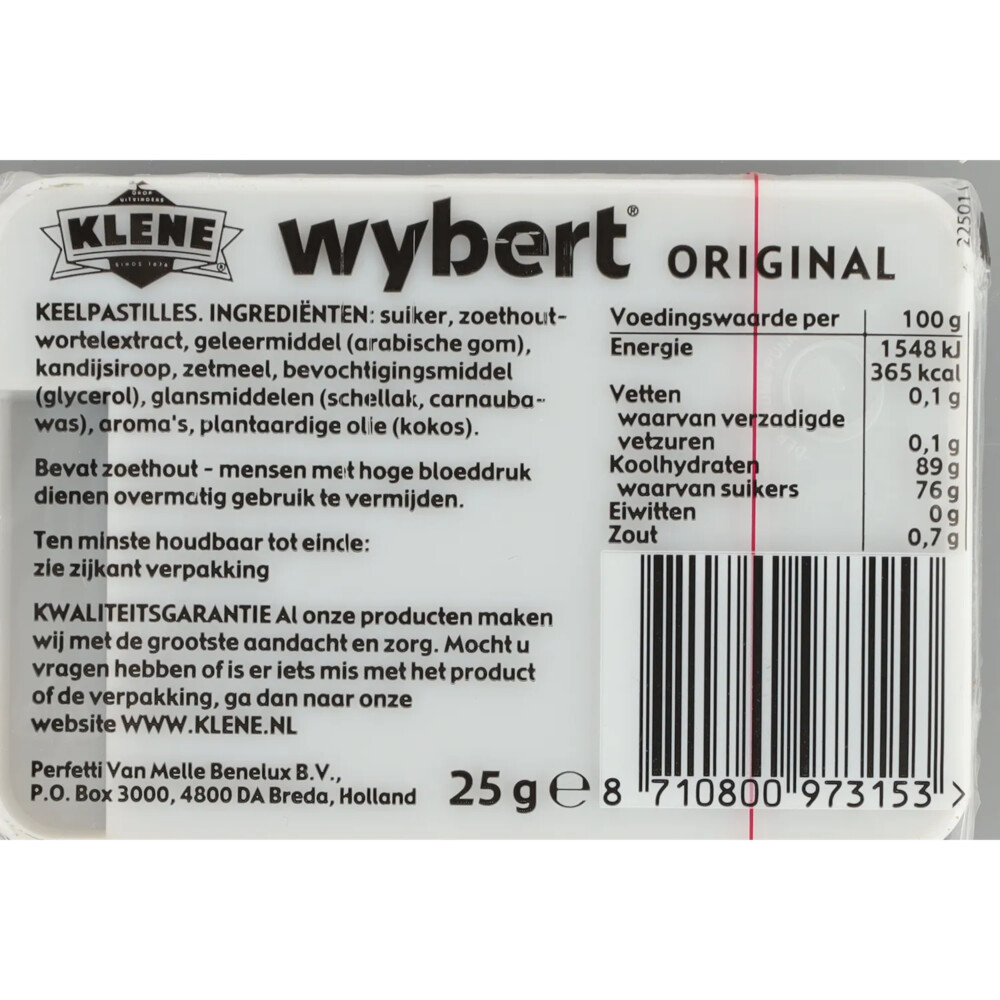 Wybert Original 25 gr | Plein.nl