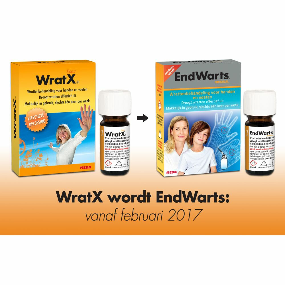 EndWarts Wrattenbehandeling 5 ml | Plein.nl