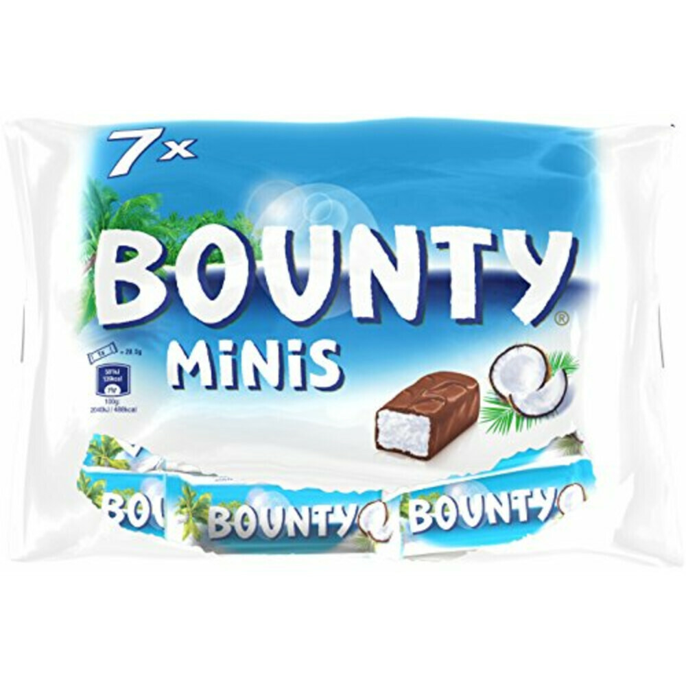 Bounty Reep Minis 7 stuks | Plein.nl