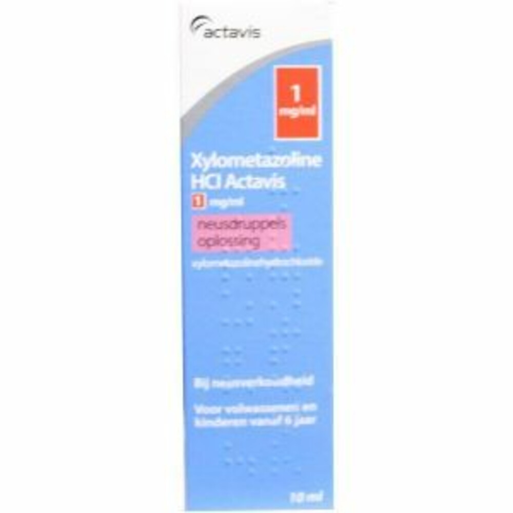 Actavis Xylomet Hci 1.0mg Dra 10 ml | Plein.nl