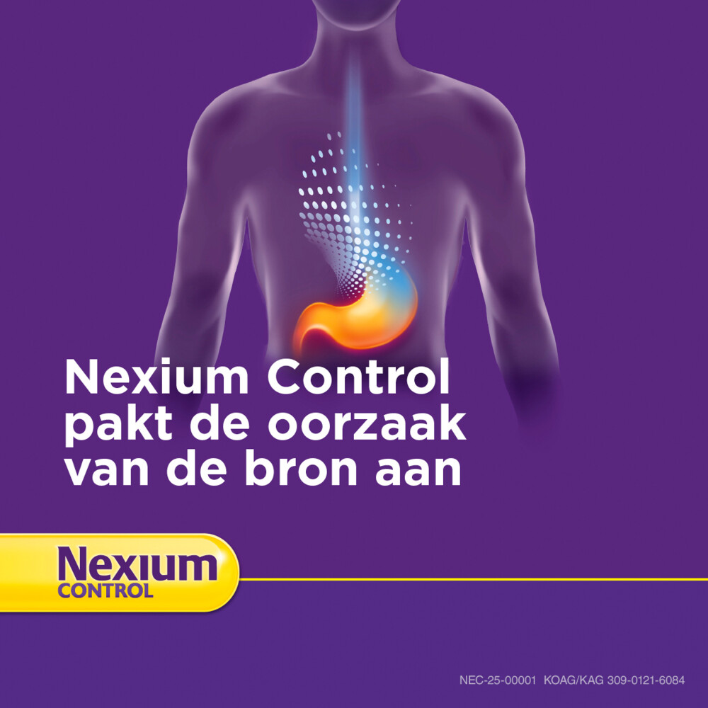 Nexium Control Tabletten 20 mg 14 tabletten | Plein.nl