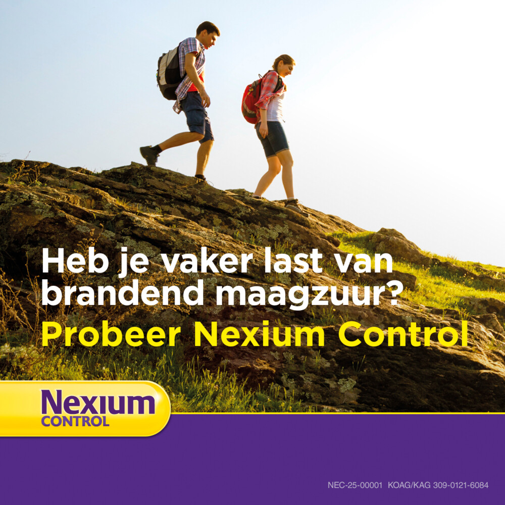 Nexium Control Tabletten 20 mg 14 tabletten | Plein.nl