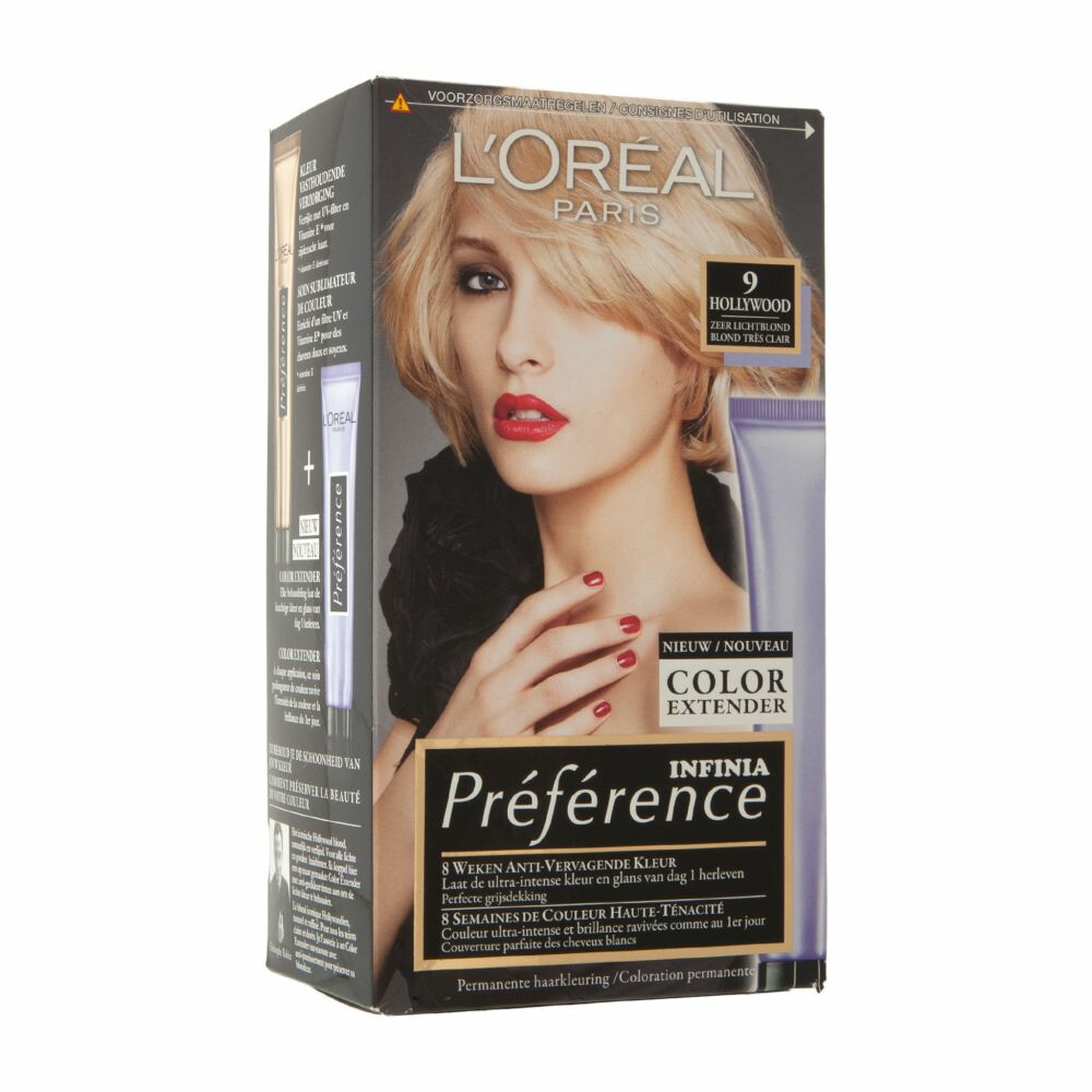 L'Oréal Preference Haarkleuring 09 Hollywood - Zeer Lichtblond | Plein.nl