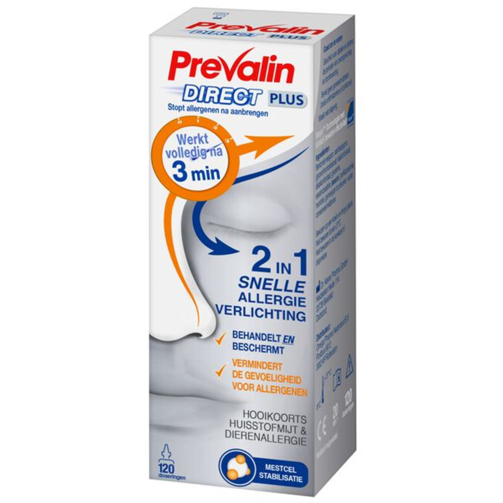 Prevalin Direct Plus 2 in 1 20 ml | Plein.nl