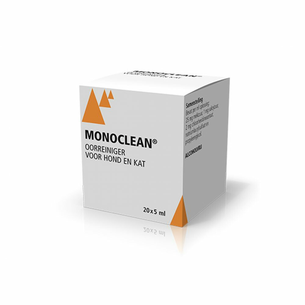 AST Farma Monoclean Oorreiniger 20 x 5 ml | Plein.nl