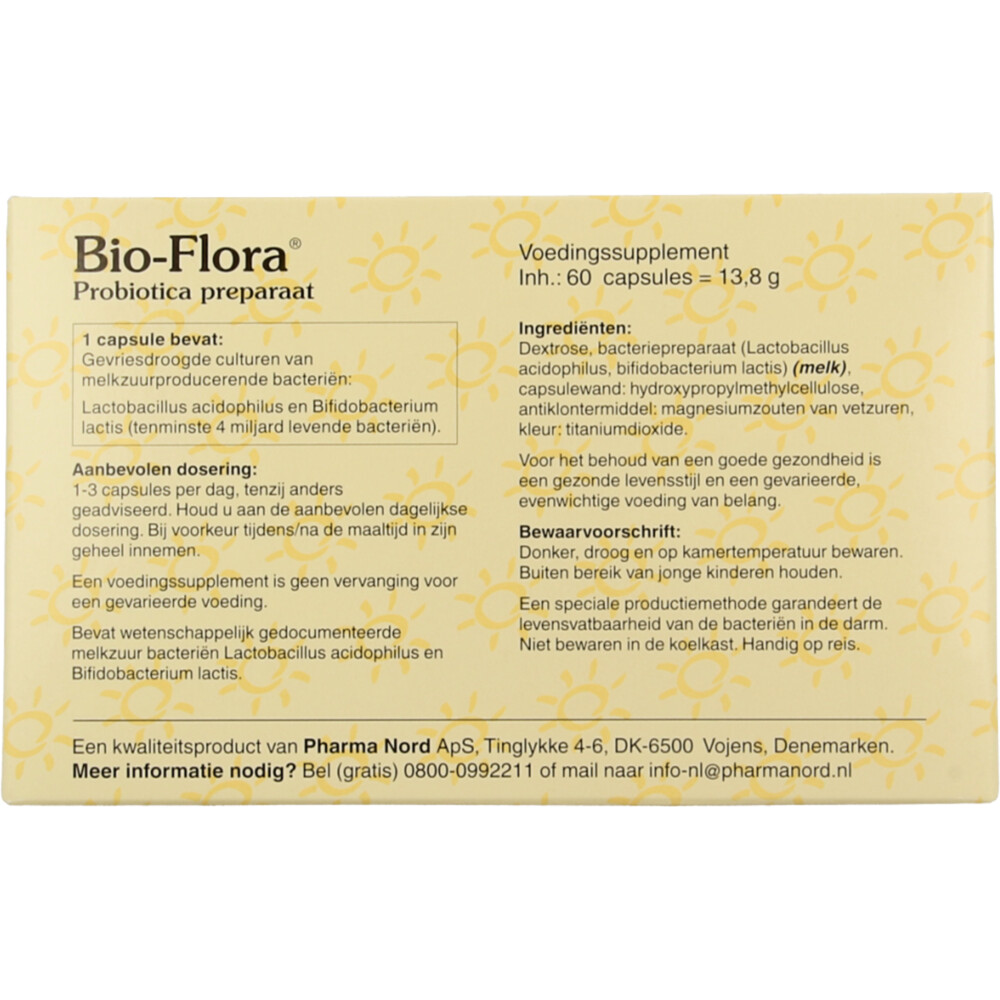 Pharma Nord Bio-Flora 60 capsules | Plein.nl