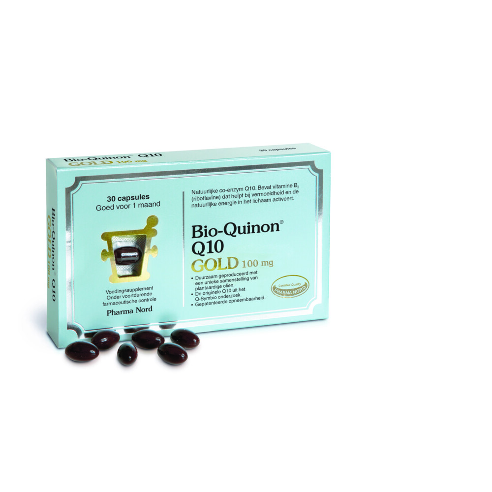 Pharma Nord Bio-Quinon Active Q10 Gold 100 mg 30 capsules | Plein.nl