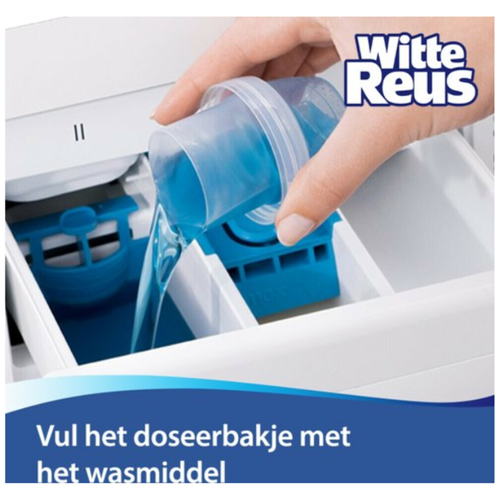 Witte Reus Vloeibaar Wasmiddel Color Reus 20 wasbeurten 1000 ml | Plein.nl