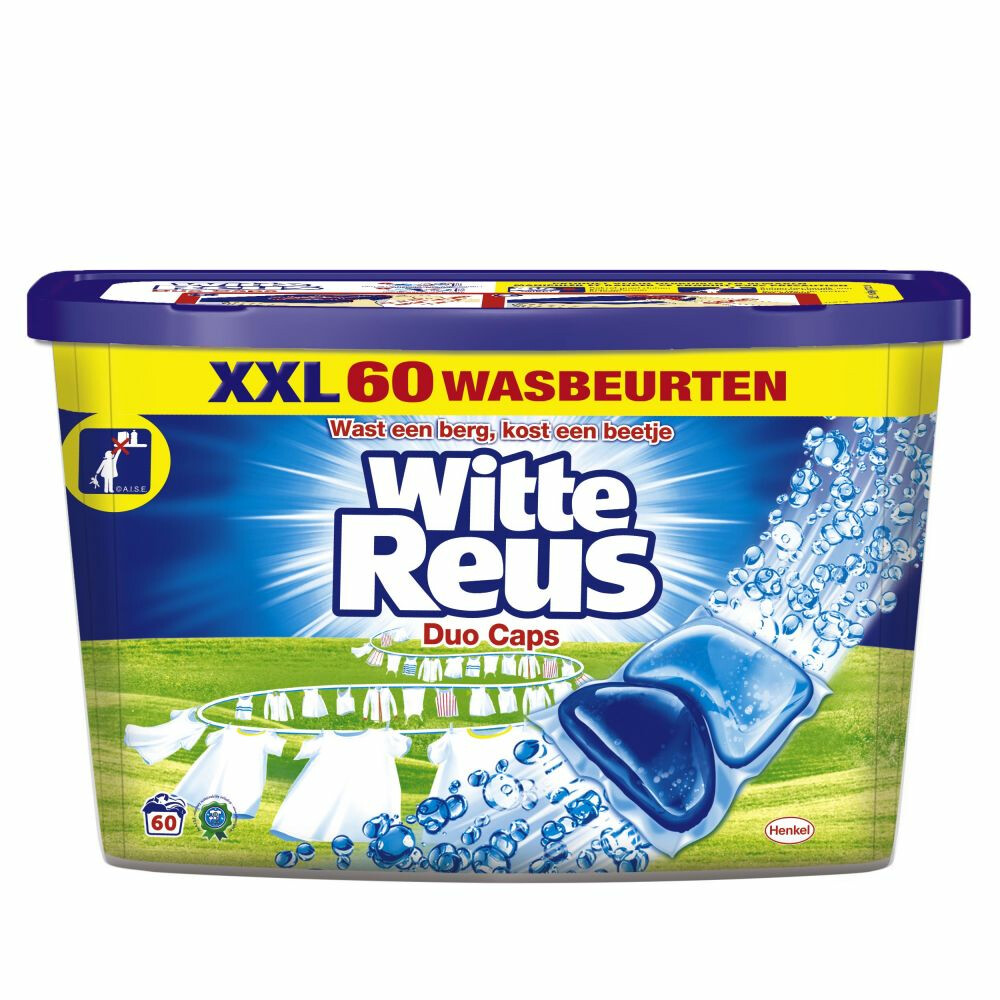 3x Witte Reus Duo-Caps 60 caps | Plein.nl