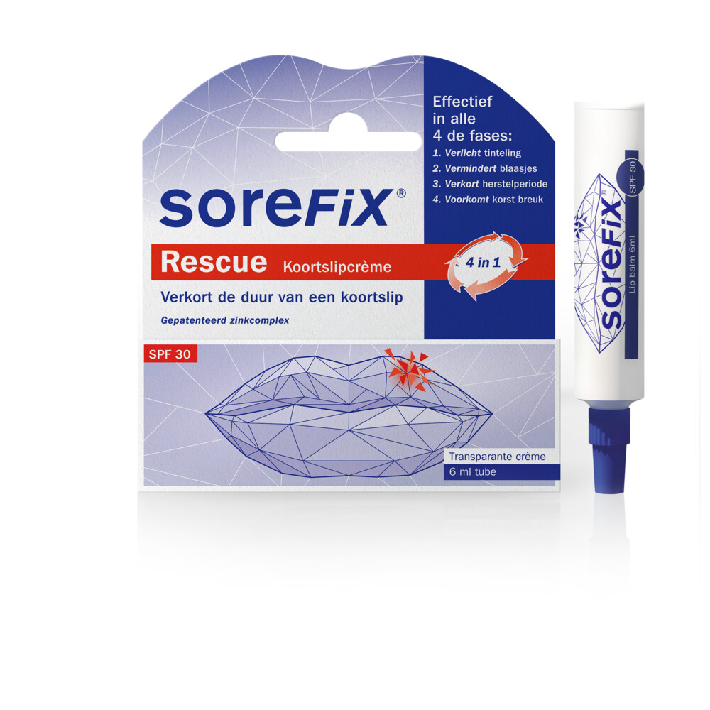 Sorefix Rescue Koortslipcreme 6 ml | Plein.nl