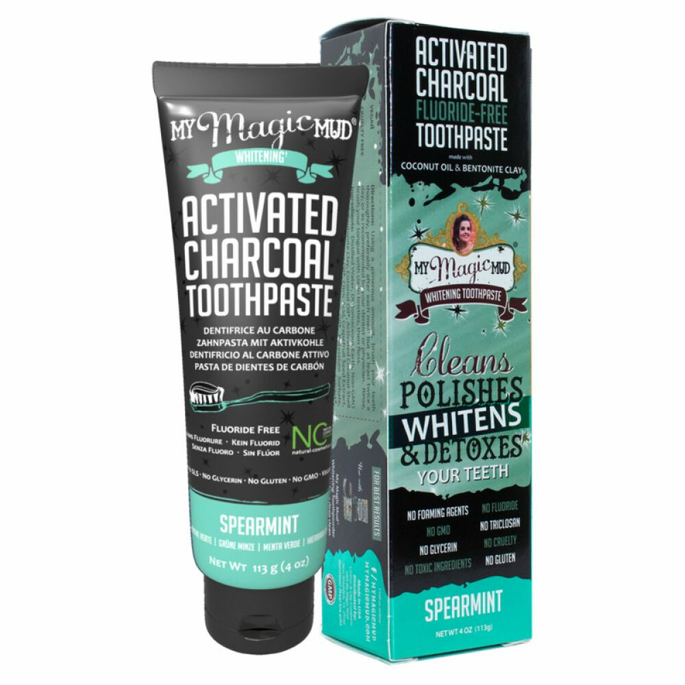 My Magic Mud Tandpasta Whitening Spearmint 113 gr | Plein.nl