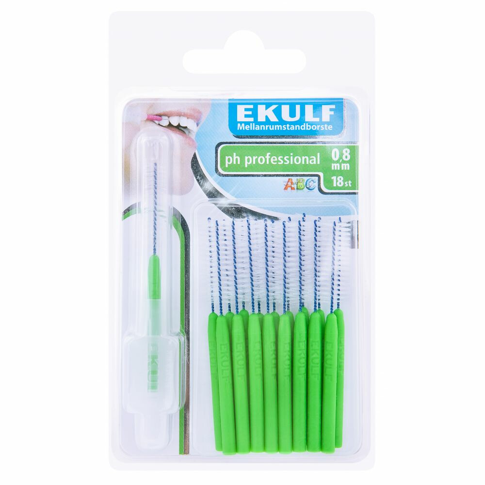 Ekulf Ragers pH Professional 0,8 mm Groen 18 stuks | Plein.nl