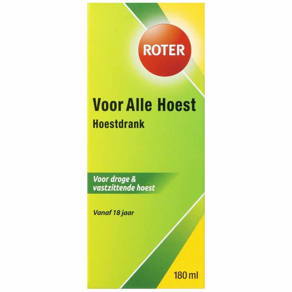 Roter Hoestdrank Voor Alle Hoest 180 ml | Plein.nl
