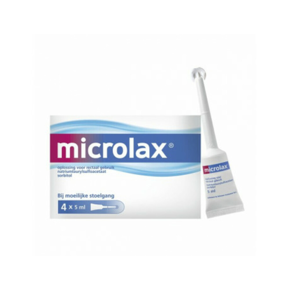 Microlax Oplossing Voor Rectaal Gebruik 4 stuks | Plein.nl