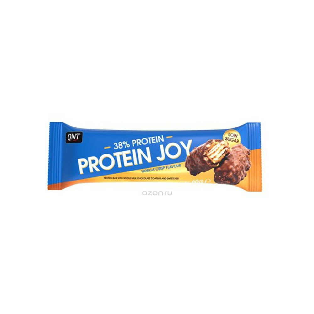 QNT Protein Joy Bar Vanilla Macaroon 1x60 gr | Plein.nl