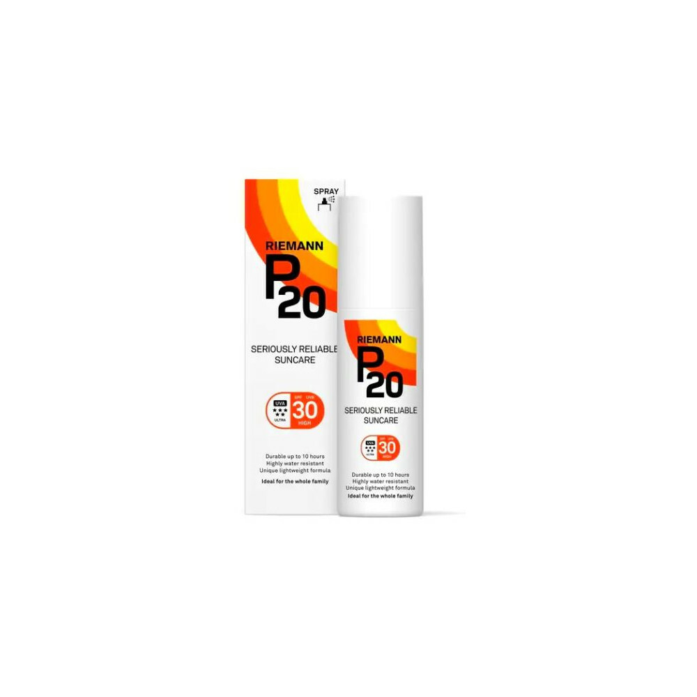 P20 Zonnefilter Spray SPF 30 100 ml | Plein.nl