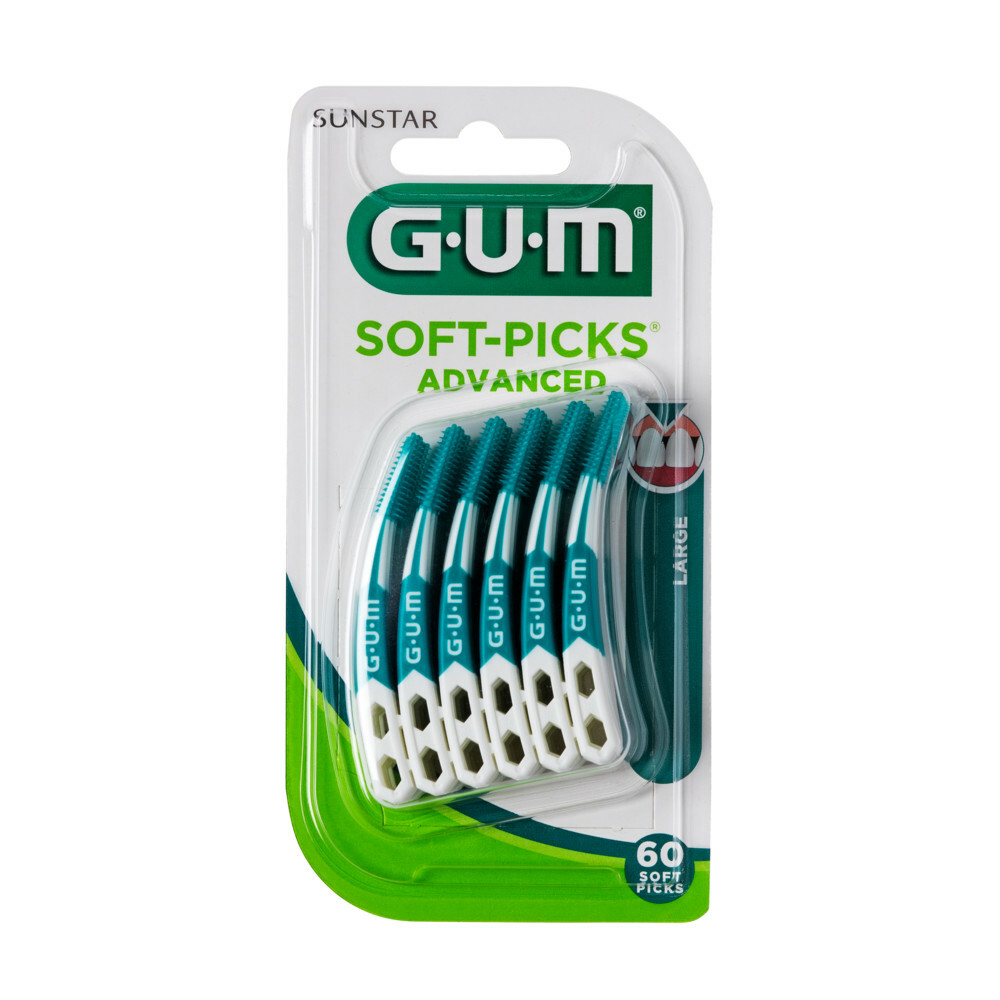GUM Soft-Picks Advanced Large 60 stuks | Plein.nl