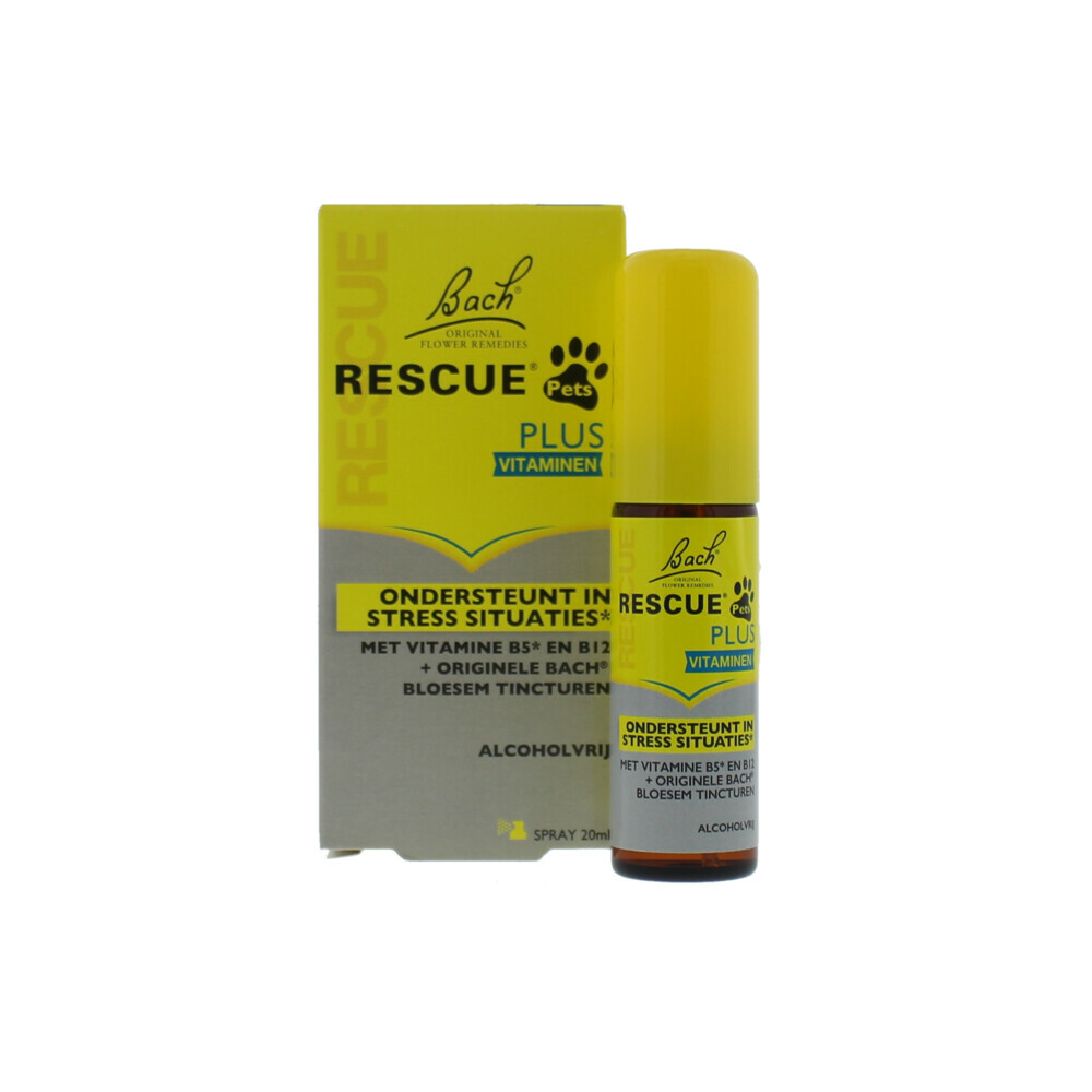 Bach Rescue Pets Plus Spray 20 ml | Plein.nl