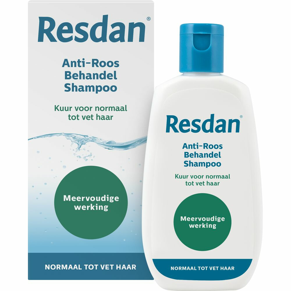 Resdan Anti-Roos Shampoo Normaal tot Vet Haar 125 ml | Plein.nl