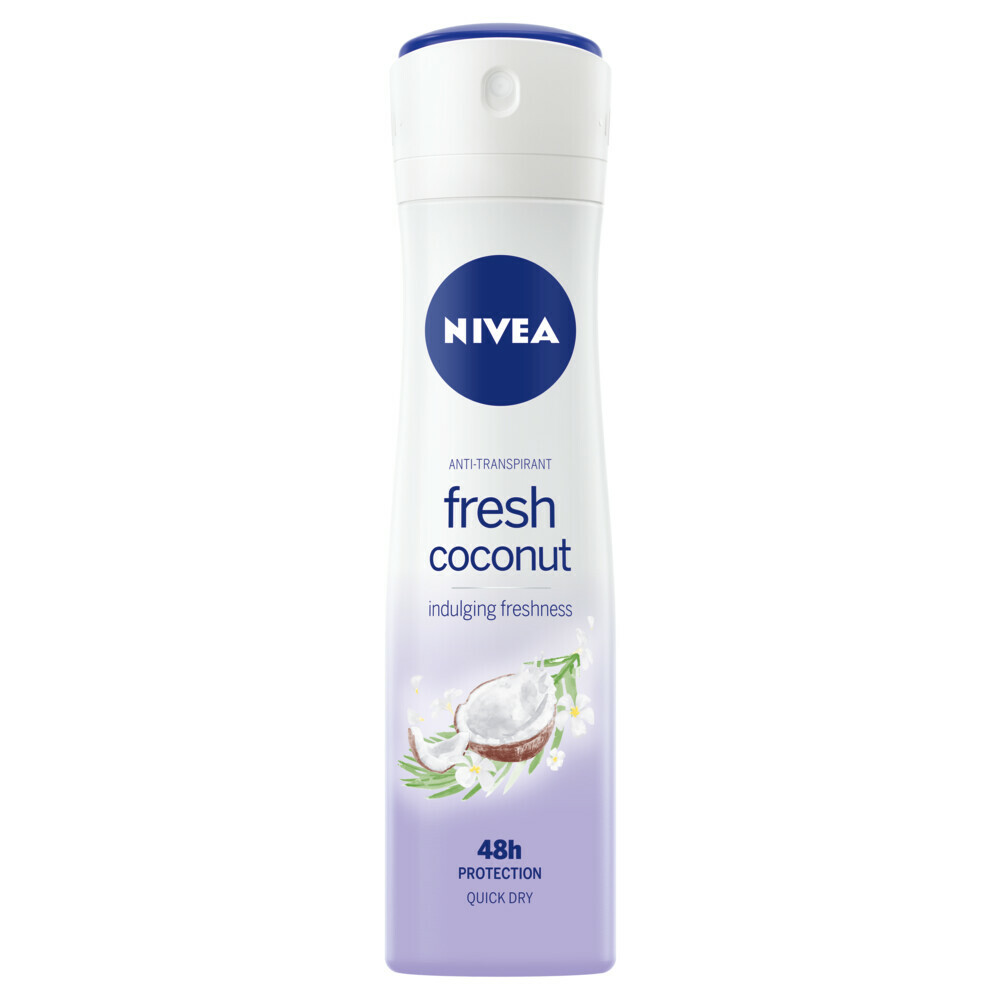 Nivea Anti-transpirant Fresh Coconut 150 ml | Plein.nl