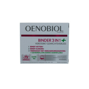 Oenobiol Binder 3 in 1 Versterkt Gewichtsverlies 60 capsules | Plein.nl