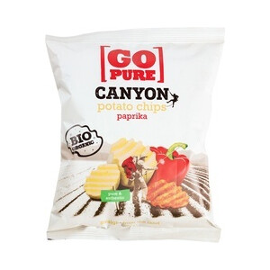 Go Pure Biologische Canyon Chips Paprika 125 gr | Plein.nl