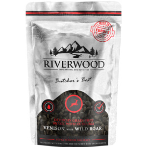 Riverwood Crunchy Snack Dog Butcher's Best Venison & Wild Boar 200 gr ...