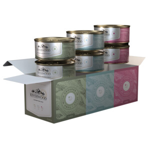 8x Riverwood Multipack Zaagbaars - Zeebaars - Tonijn in Gelei 6 x 85 gr ...