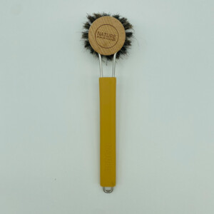 Smart Microfiber System Afwasborstel Nature Mosterdgeel | Plein.nl