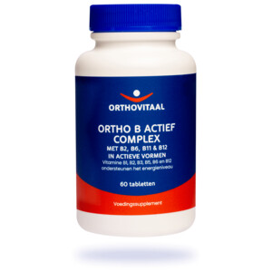 Orthovitaal Ortho Vitamine B Complex Actief 60 tabletten | Plein.nl